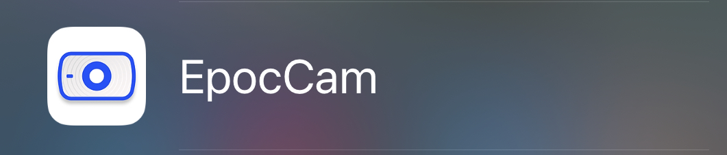 iPhoneをウェブカメラするためにCamo Studioを使ってみた